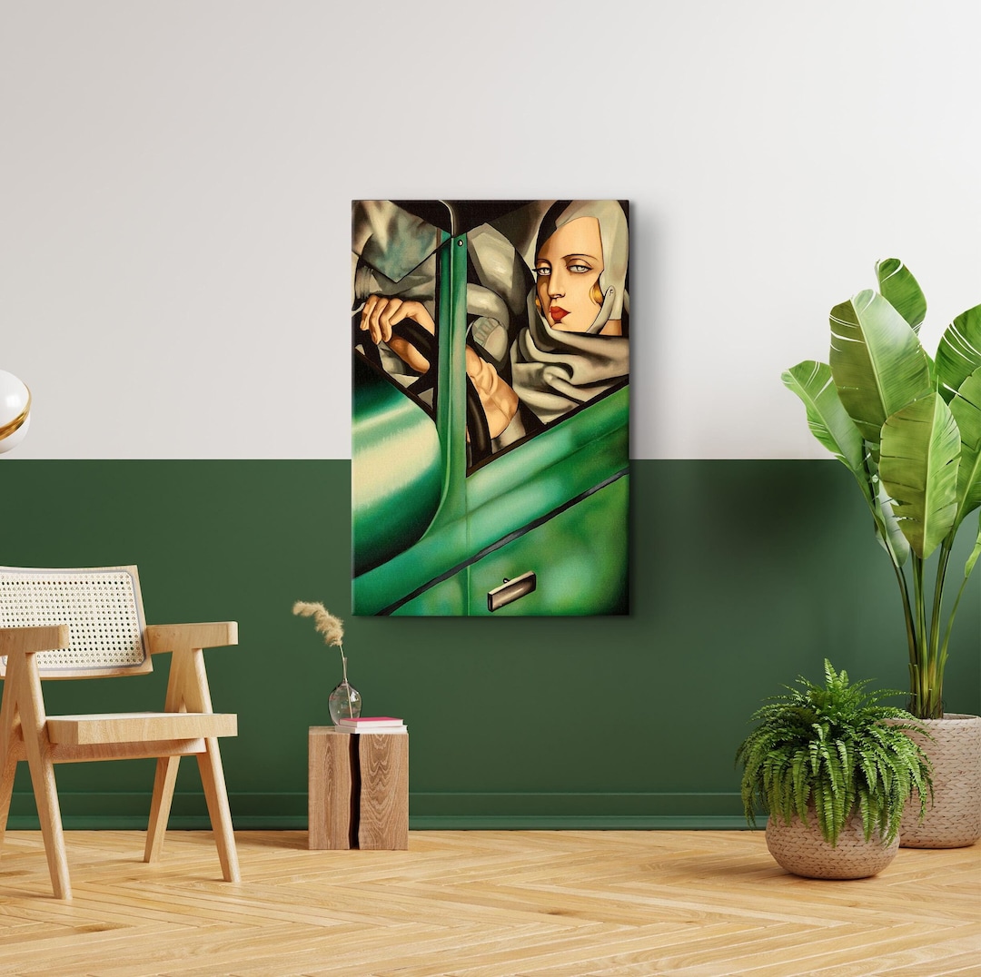 Tamara De Lempicka Autoportrait Extremely Rare Poster, Lempicka Print ...