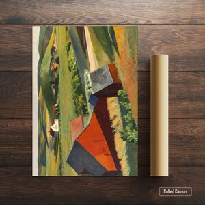 Cobbs Barns and Distant Houses by Edward Hopper Painting, Edward Hopper ...