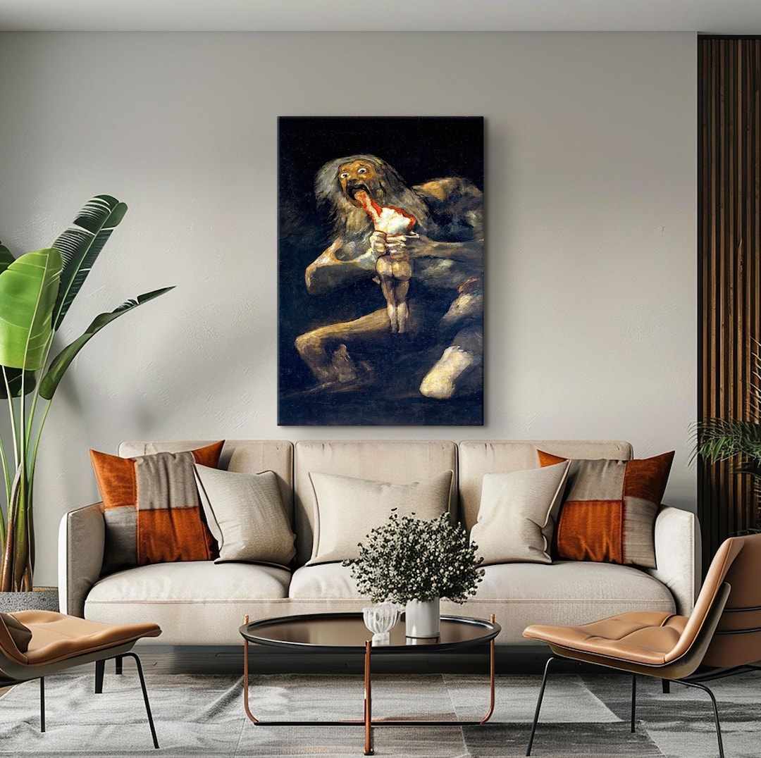 Saturn Devouring His Son Poster, Francisco Goya Saturn Devouring His ...