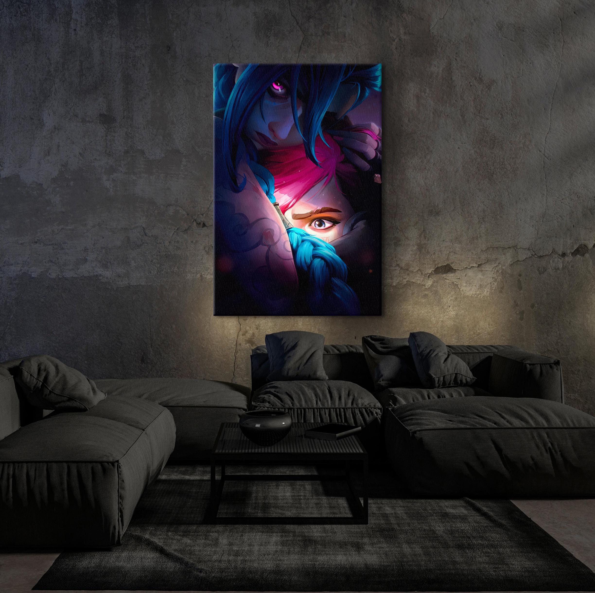 Arcane Jinx Art Print: TV Series Poster, Game Room Decor - Etsy
