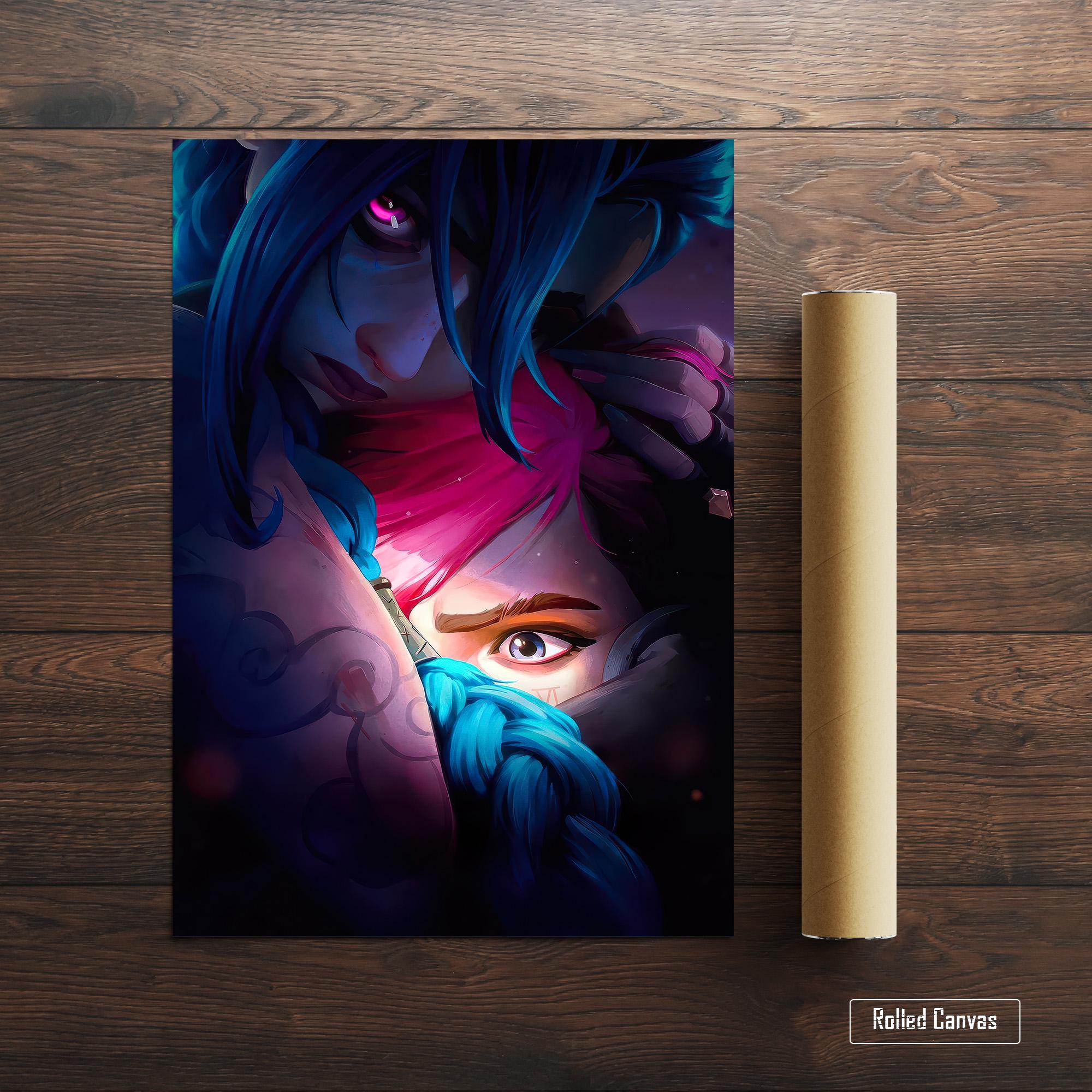 Arcane Jinx Art Print: TV Series Poster, Game Room Decor - Etsy