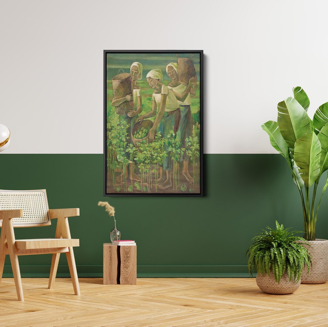 Anita Magsaysay Filipino Women Art Print: Philippines Canvas or Glass ...