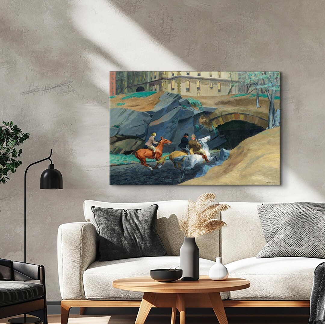 Edward Hopper Bridle Path 1939 Poster, Edward Hopper High Quality Print ...