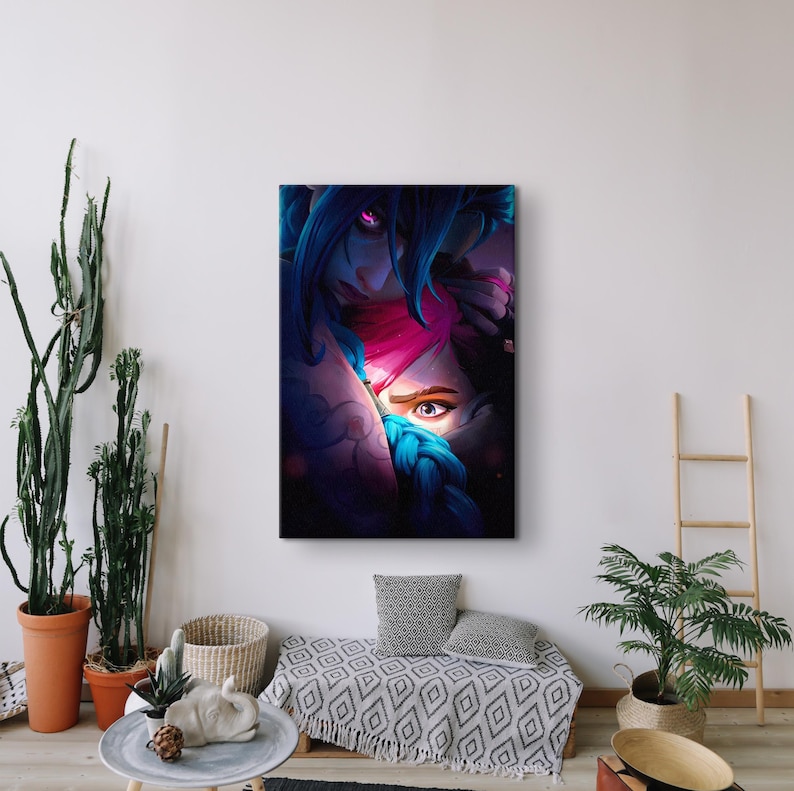 Arcane Jinx Art Print: TV Series Poster, Game Room Decor - Etsy