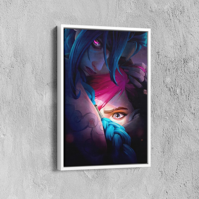 Arcane Jinx Art Print: TV Series Poster, Game Room Decor - Etsy