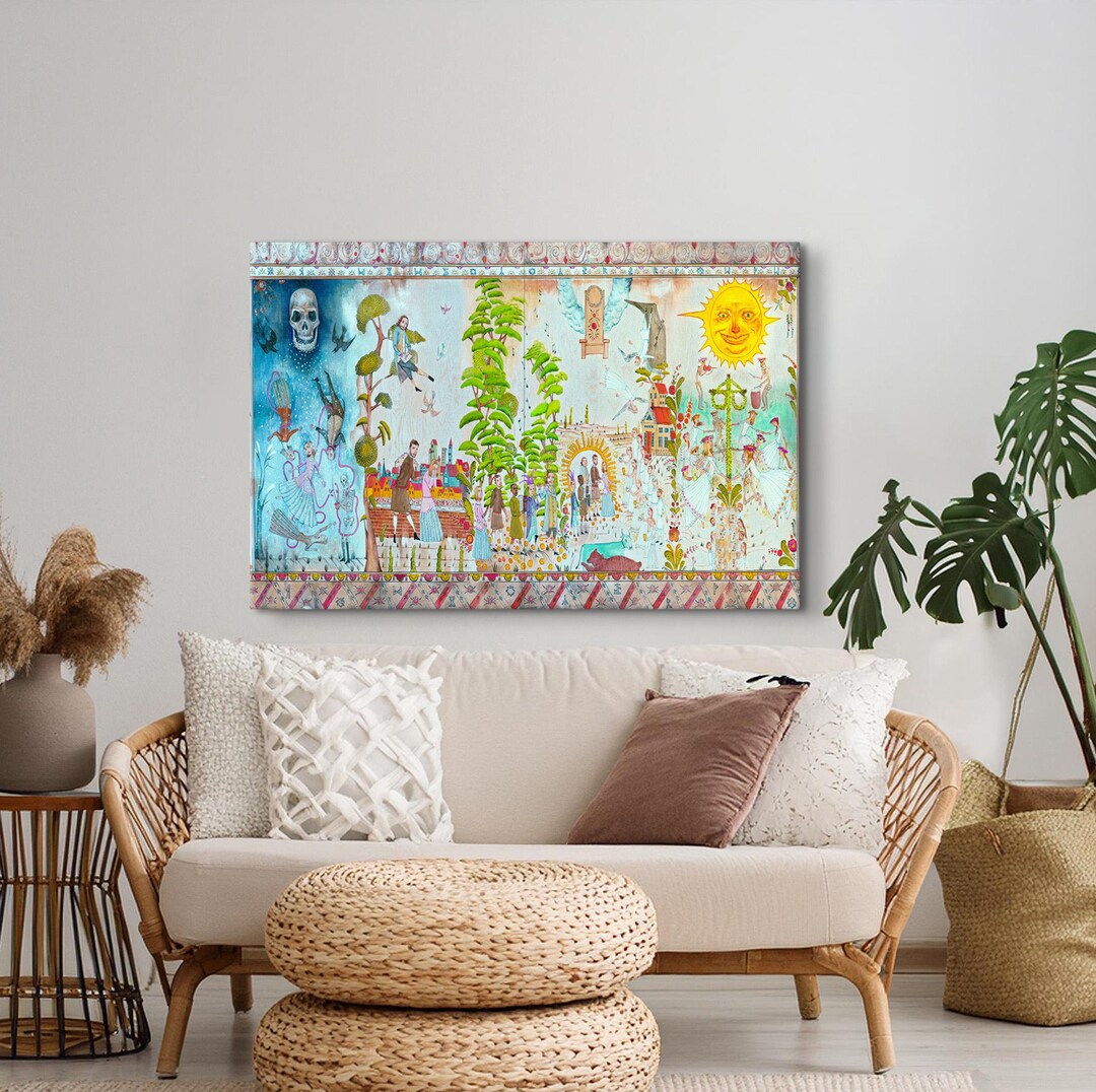 Midsommar Movie Poster: May Queen Opening Scene Framed Canvas - Etsy