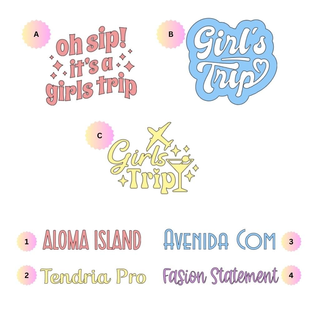 Custom Girls Trip Mini Suitcase | Party Favor | Mini Luggage Case ...