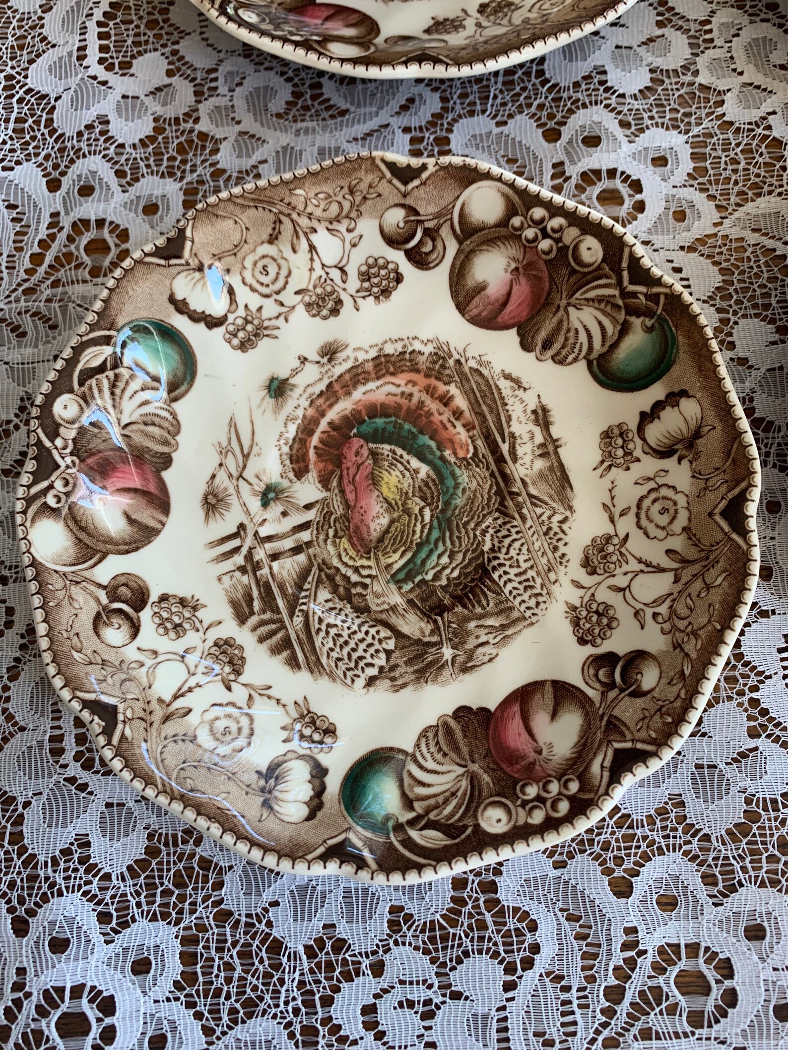 Vintage Johnson Brothers England Collectors His Majesty Turkey | Etsy