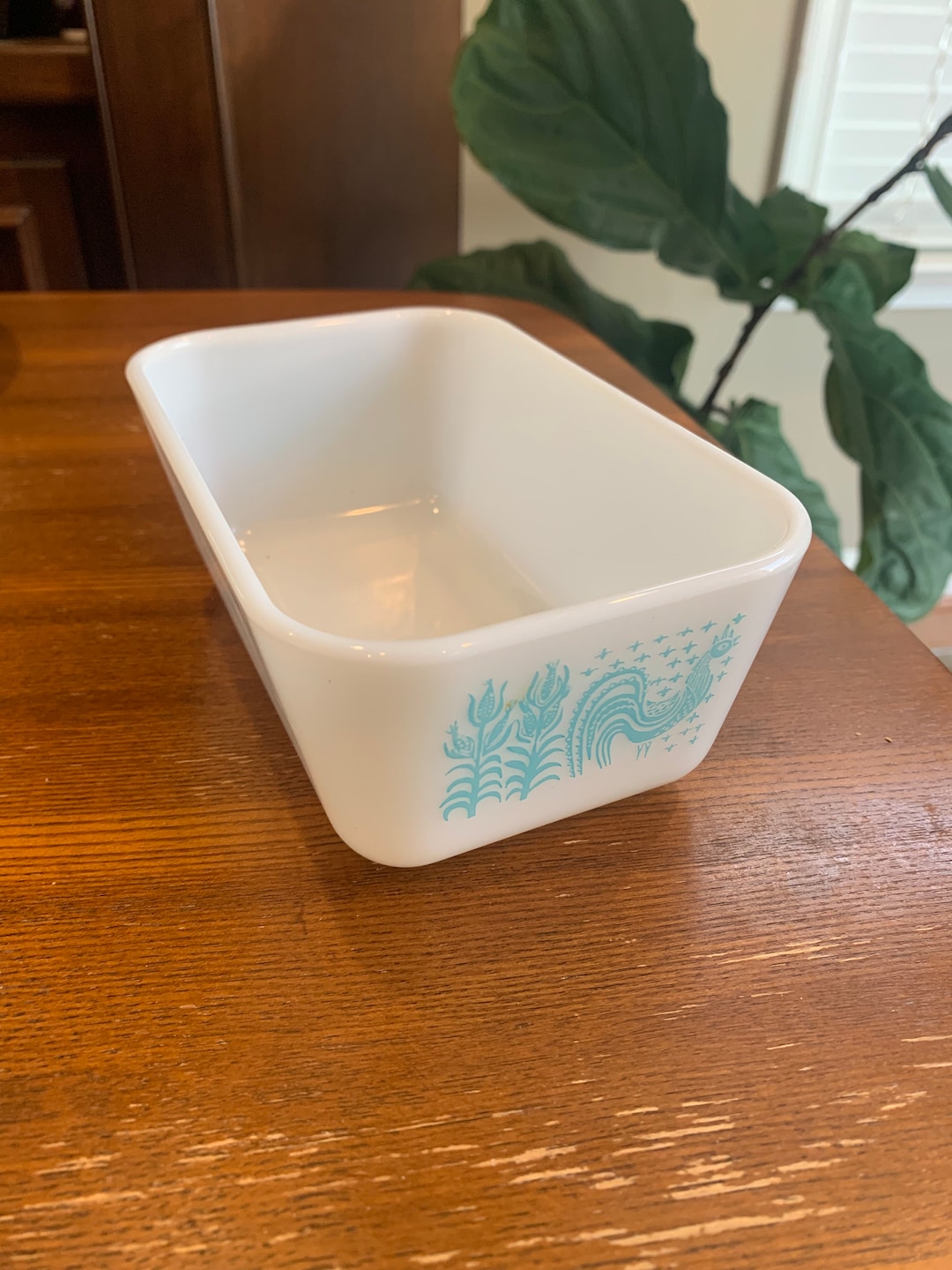 Vintage Pyrex Butterprint Pattern #0502 - 1 1/2 Pt. Refrigerator Dish ...