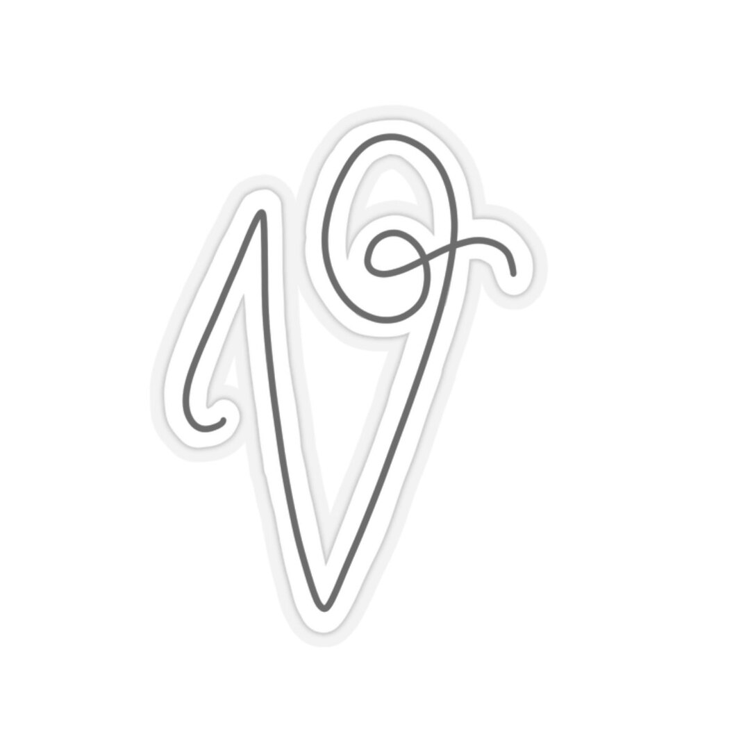Letter v Stickers - Etsy