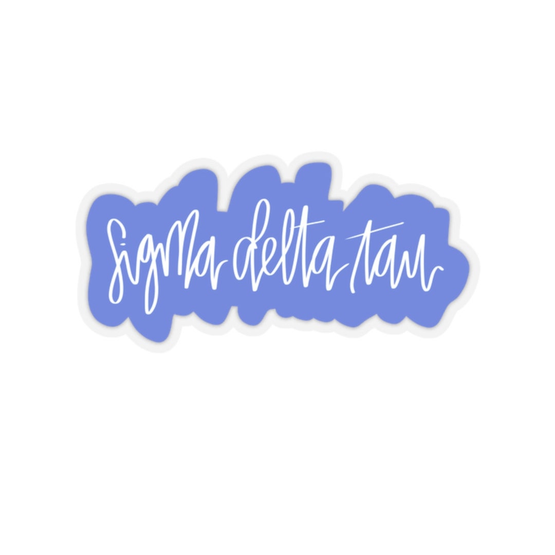 Sigma Delta Tau Stickers - Etsy