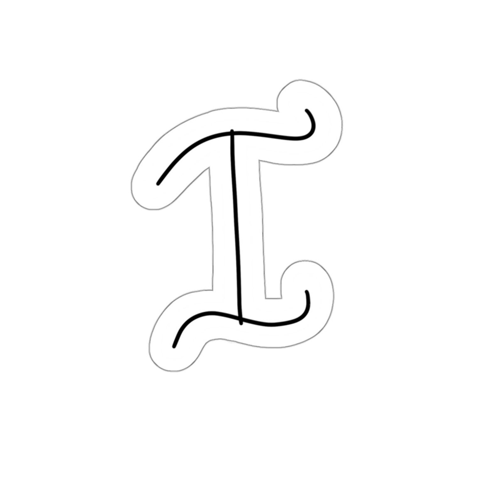 Letter i Stickers - Etsy