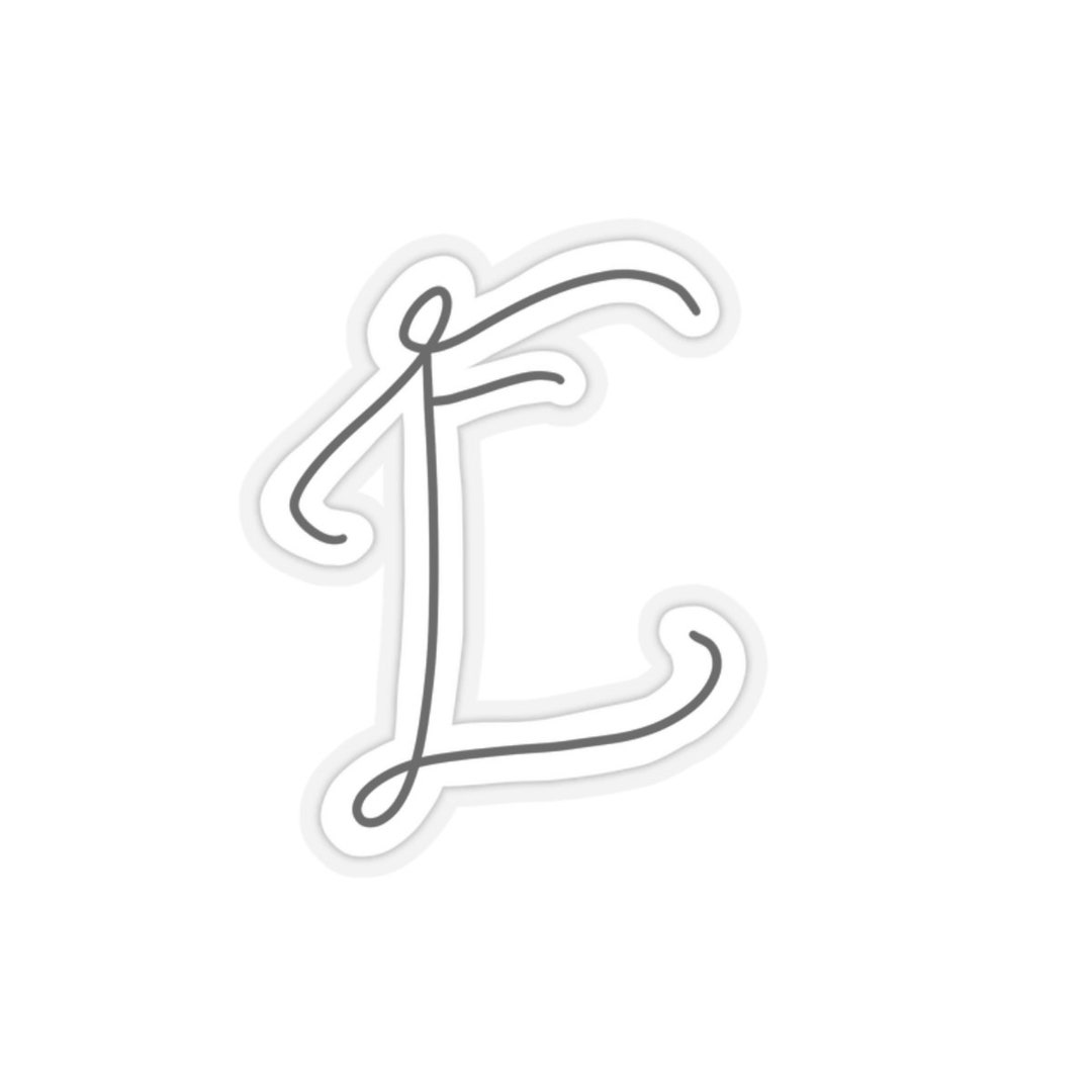 Letter e Stickers - Etsy