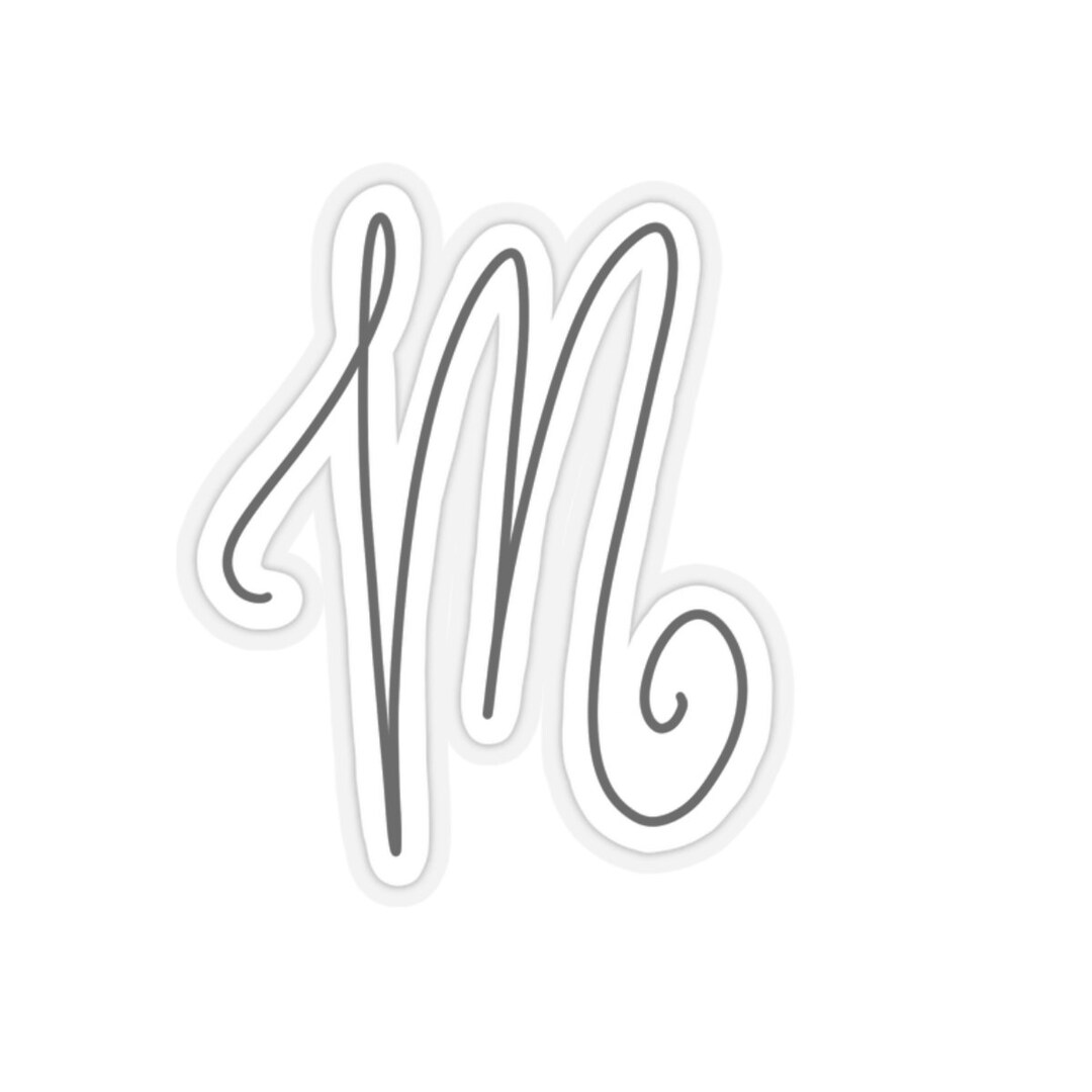Letter m Stickers - Etsy