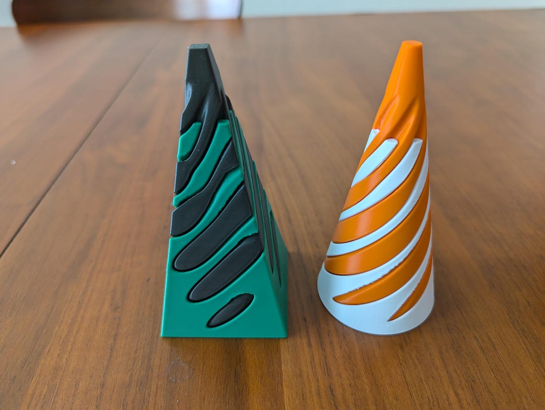 3D Printed Twisted Puzzle - Etsy