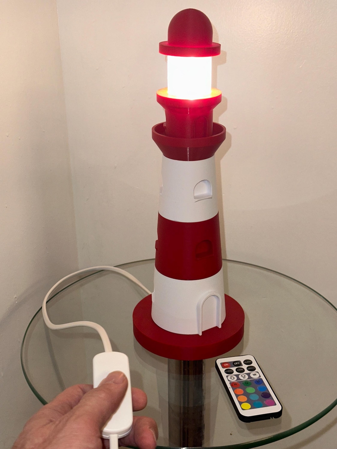 Lighthouse (LED) Strobes Like A Real One!; Remote Control Colour ...