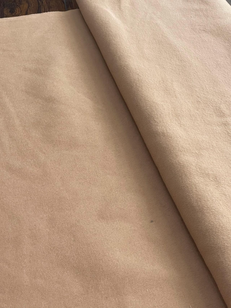 Fashion Design Fabric, Light Brown Wool - Etsy