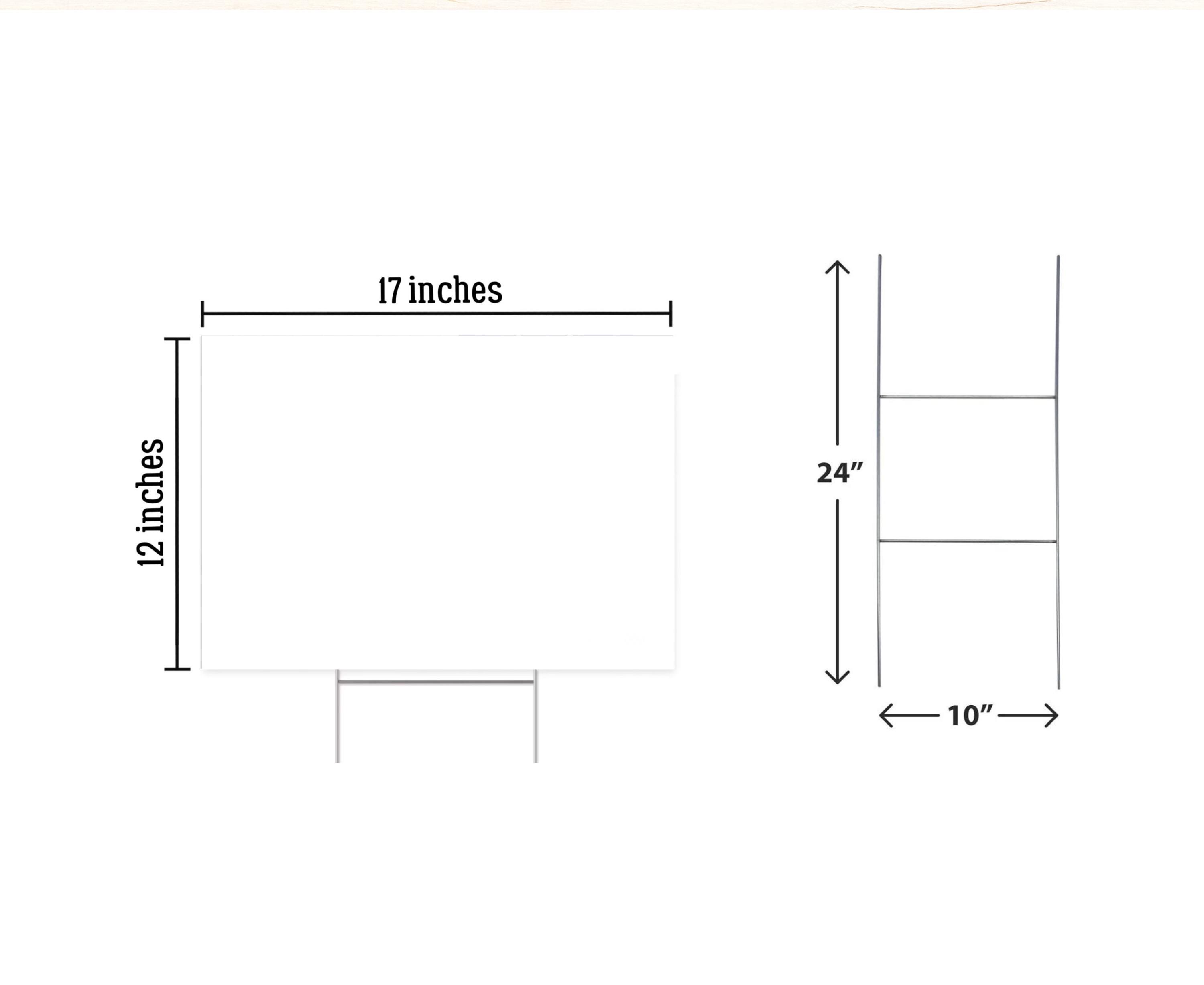 Harris Walz Sunflower 2024 Yard Sign, Harris Rainbow Yard Sign 2024 ...