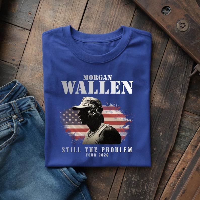 Country Music Morgan Wallen DTF Print DTF Transfer, 2026 Tour Concert ...