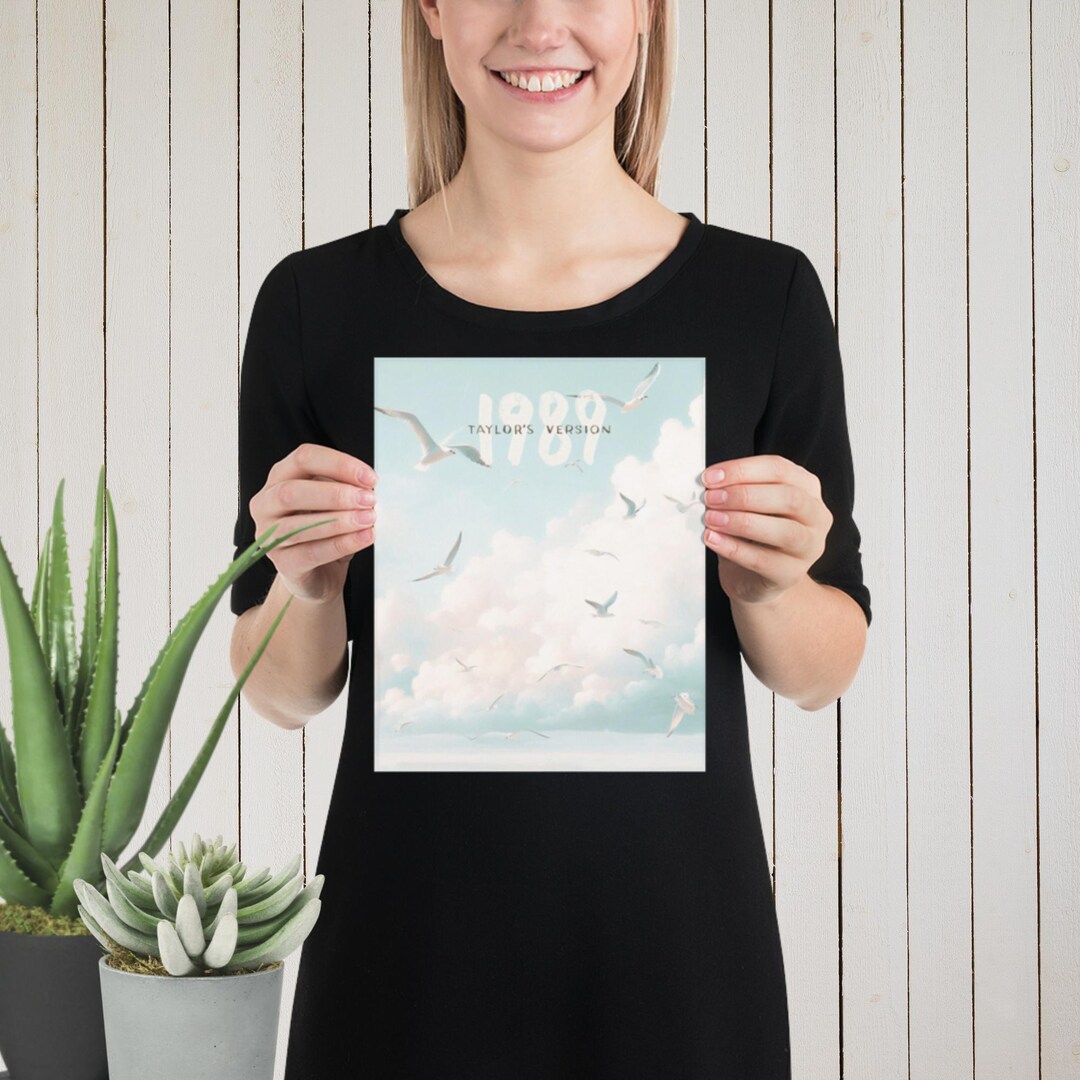 Taylor Swift Poster Taylor's Version Album Art Aesthetic Wall Decor ...