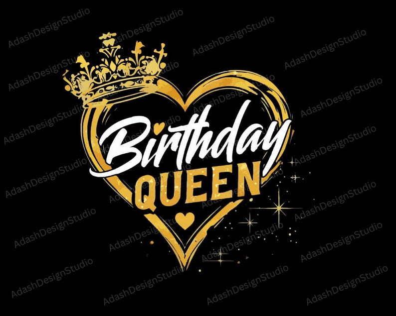 Birthday Queen Png Brithday Girl Png Queen Png Shirt Design for Gifts ...