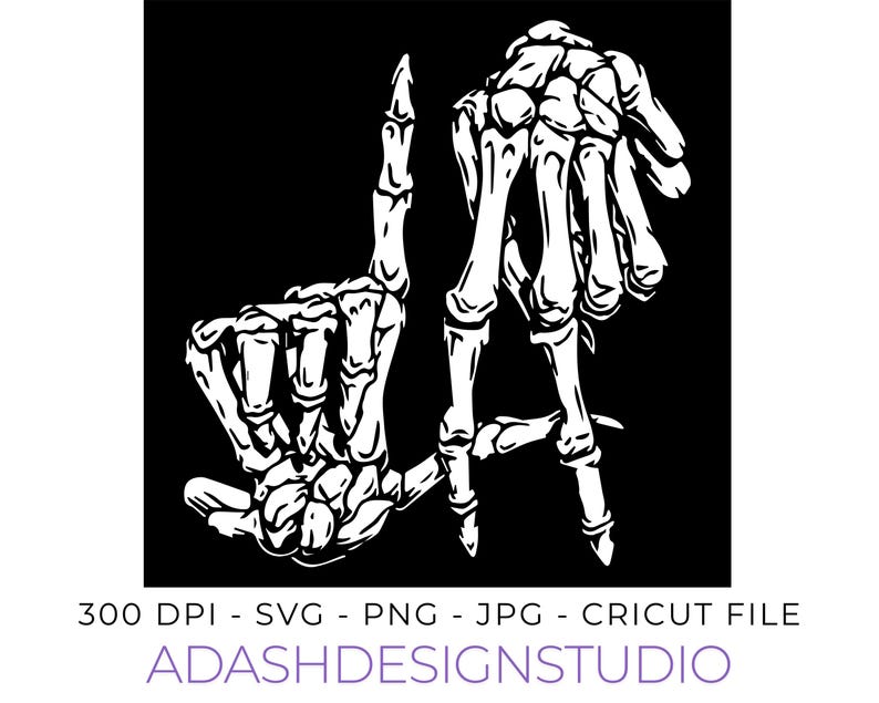 LA Svg, LA Png, Los Angeles Svg, LA Fingers Svg, La Skeleton Hand Svg ...