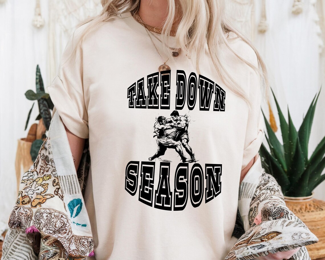 Wrestling Take Down Season Svg Png Wrestling Mom SVG Wrestling Fan Svg ...