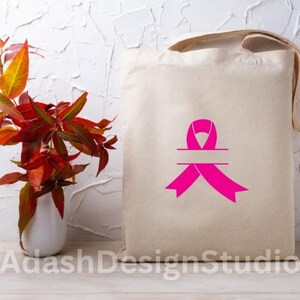 Cancer Ribbon Monogram Svg, Png, Awareness Ribbon Svg, Cancer Awareness ...