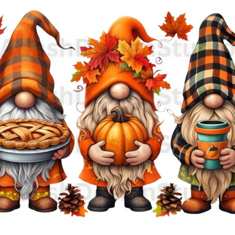Fall Gnome Png - Etsy