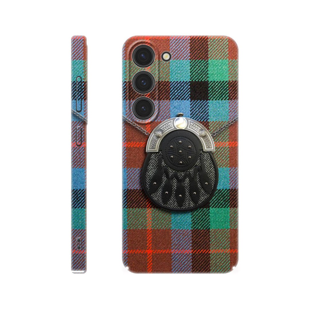 CUSTOM Macduff Traditional Scottish Celtic Tartan Kilt SLIM Phone Case ...