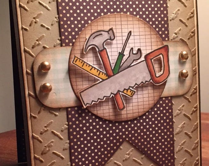 Mr. Fix It Clear Stamp Set - Etsy