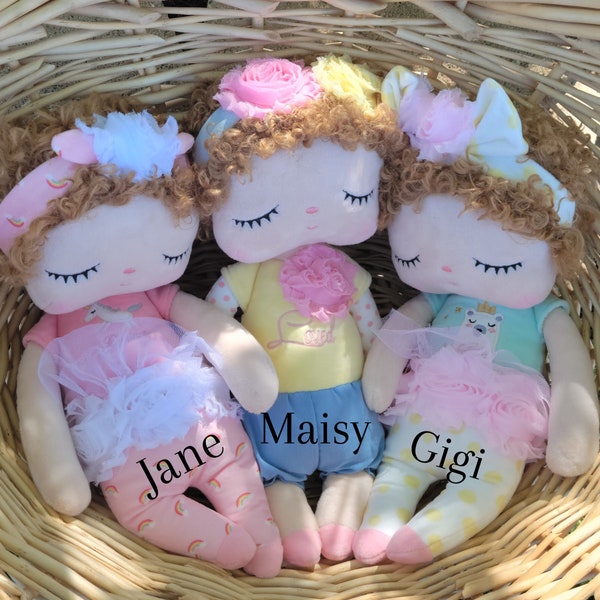 Rag Doll for Girls - Etsy