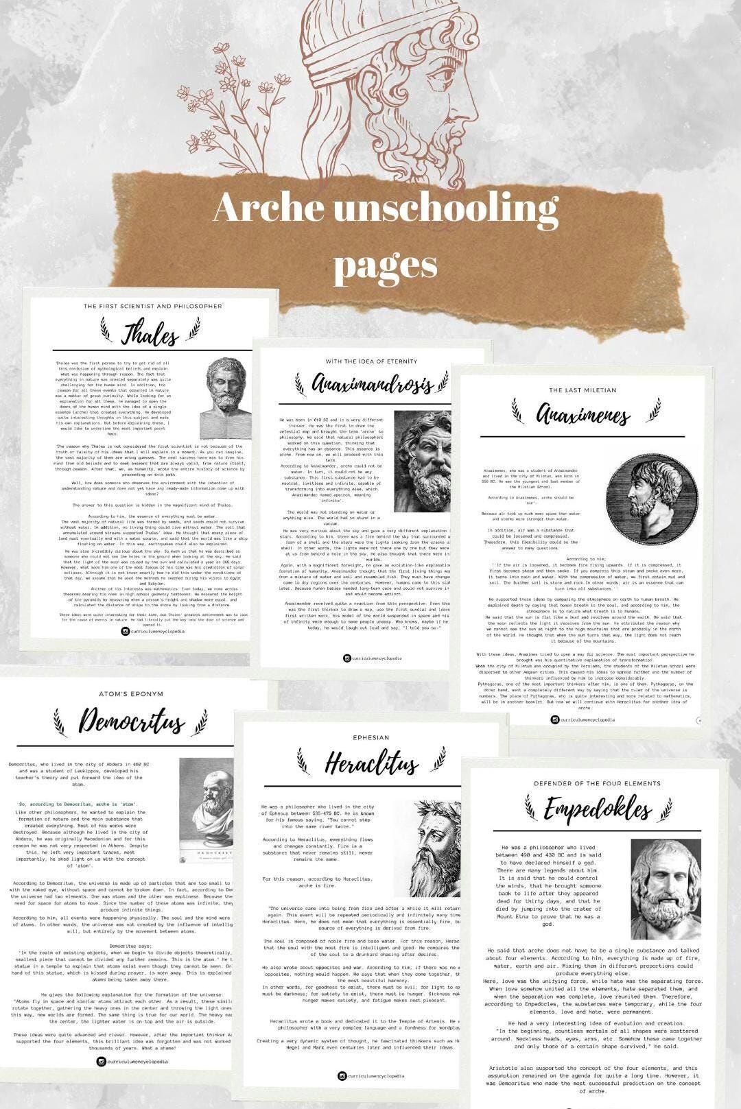 The Origins of Atomic Theory: Notes on the Concept of Arkhe in Ancient ...