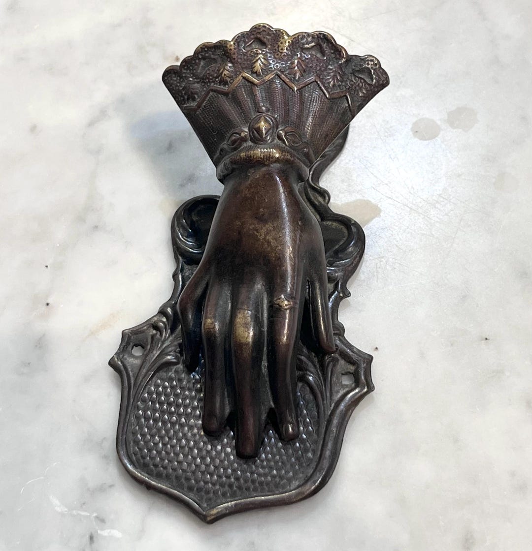 Antique Paper Clip Victorian Hand Brass, for Wall or Desk 1800s - Etsy