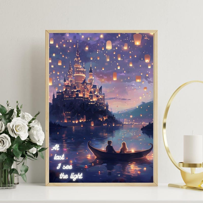 Tangled Poster - Etsy