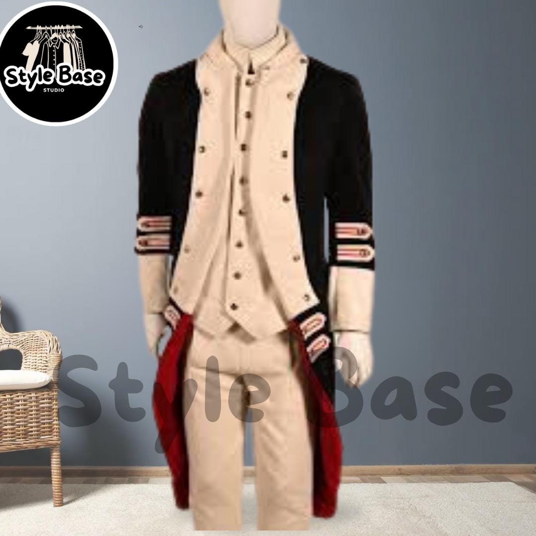 New Handmade Napoleon Bonaparte Frock Coat - Authentic Historical ...