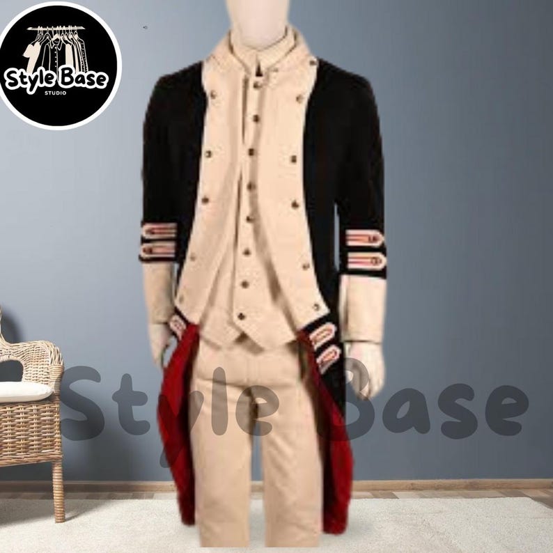 New Handmade Napoleon Bonaparte Frock Coat - Authentic Historical ...