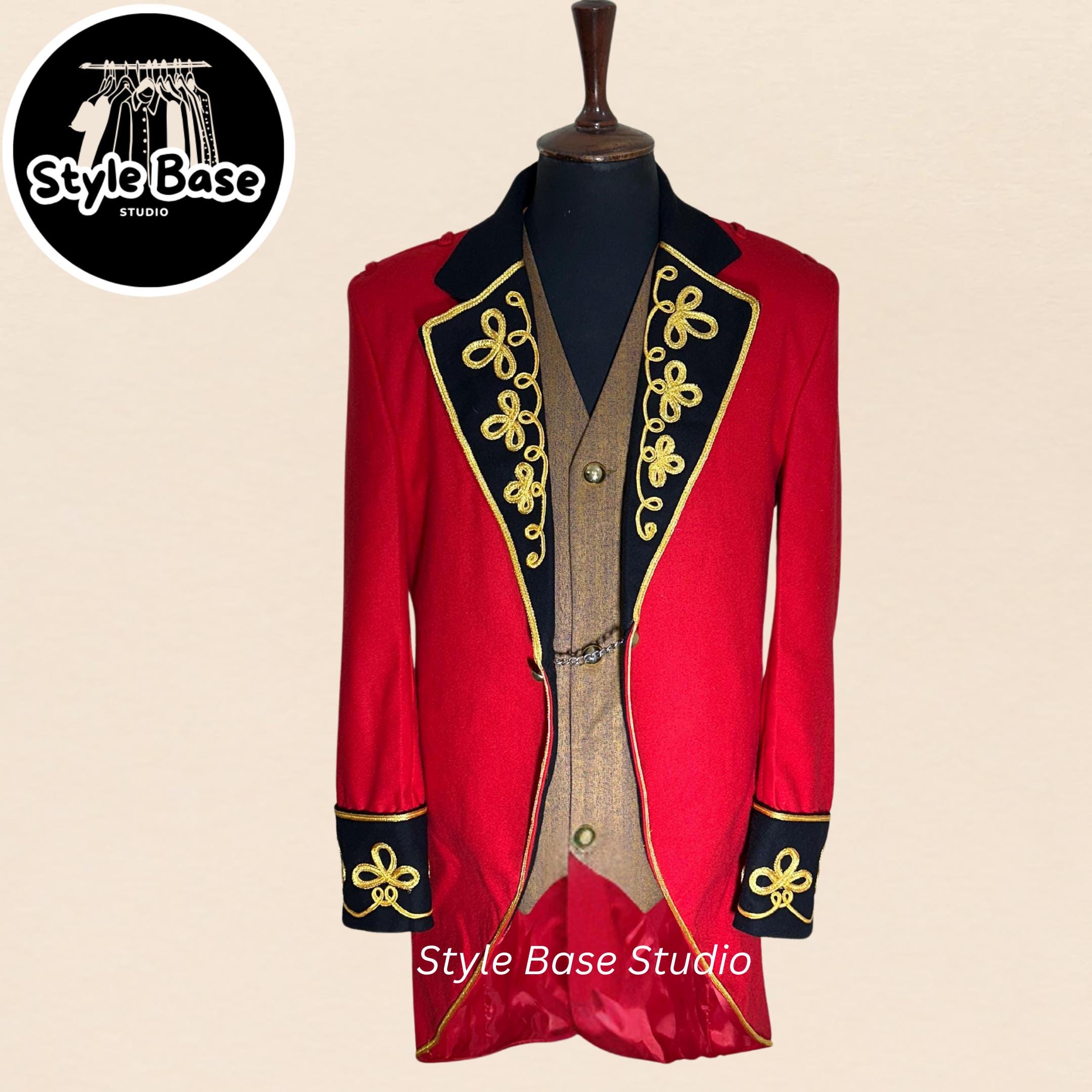 Limited Edition Handmade Magician Uniform –gothic Steampunk Ringmaster ...