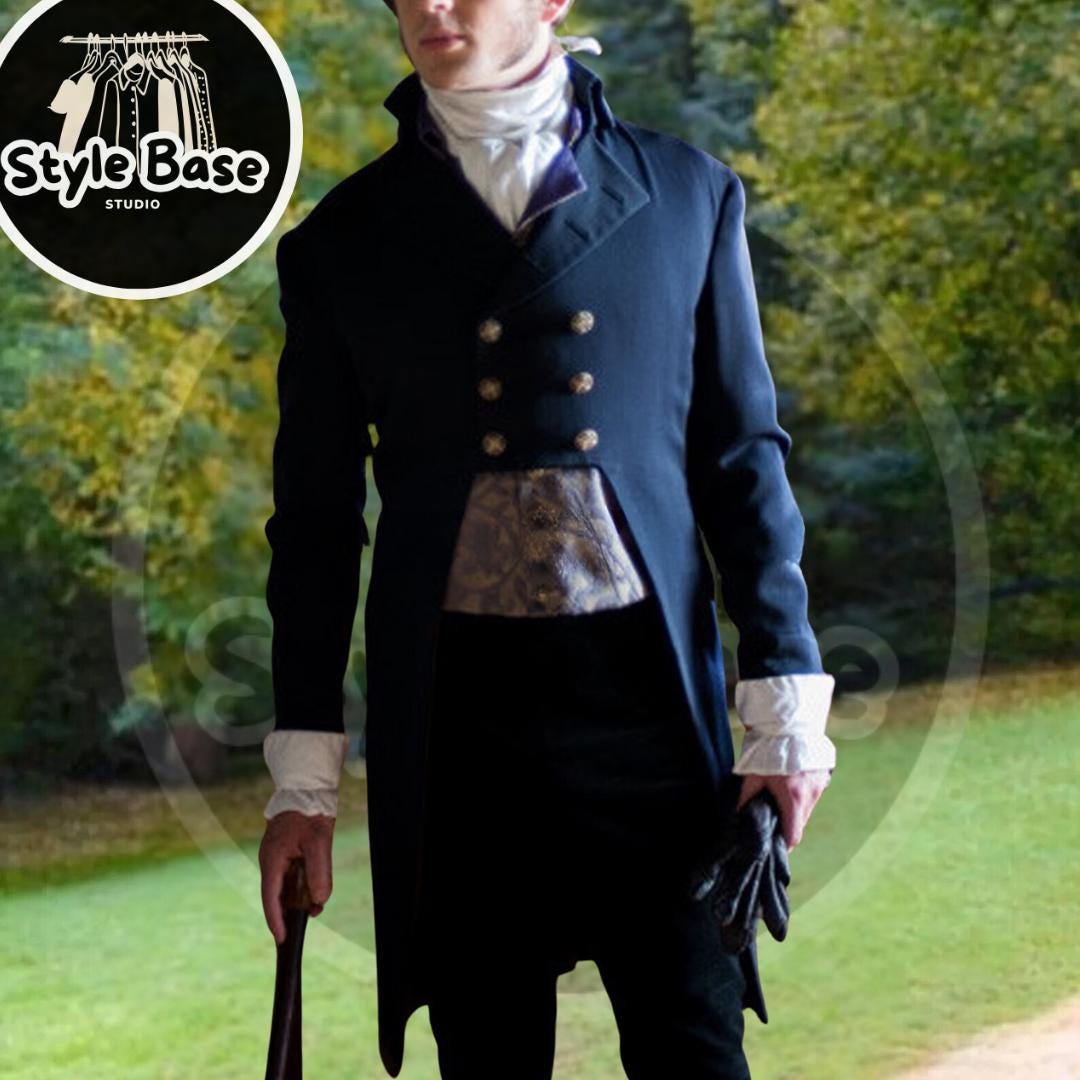 New Men's Regency Tailcoat 18th Century Tailcoat British Tailcoat ...