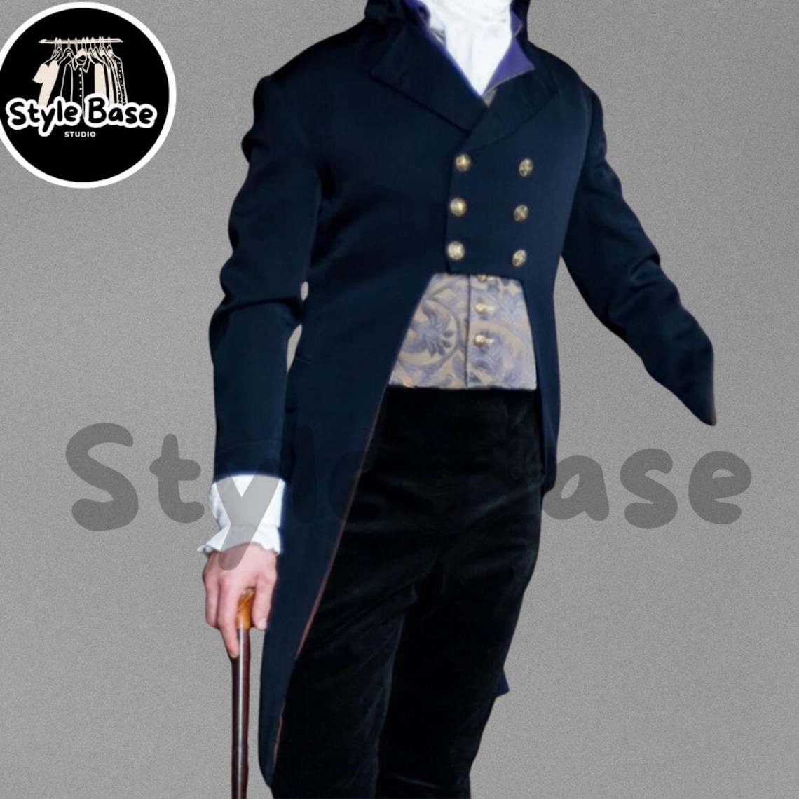 New Men's Regency Tailcoat 18th Century Tailcoat British Tailcoat ...