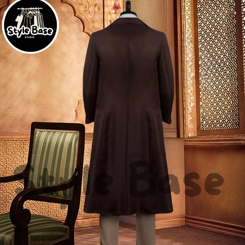 Oppenheimer Movie Outfit - Men's Brown 1940's Vintage Costume ...