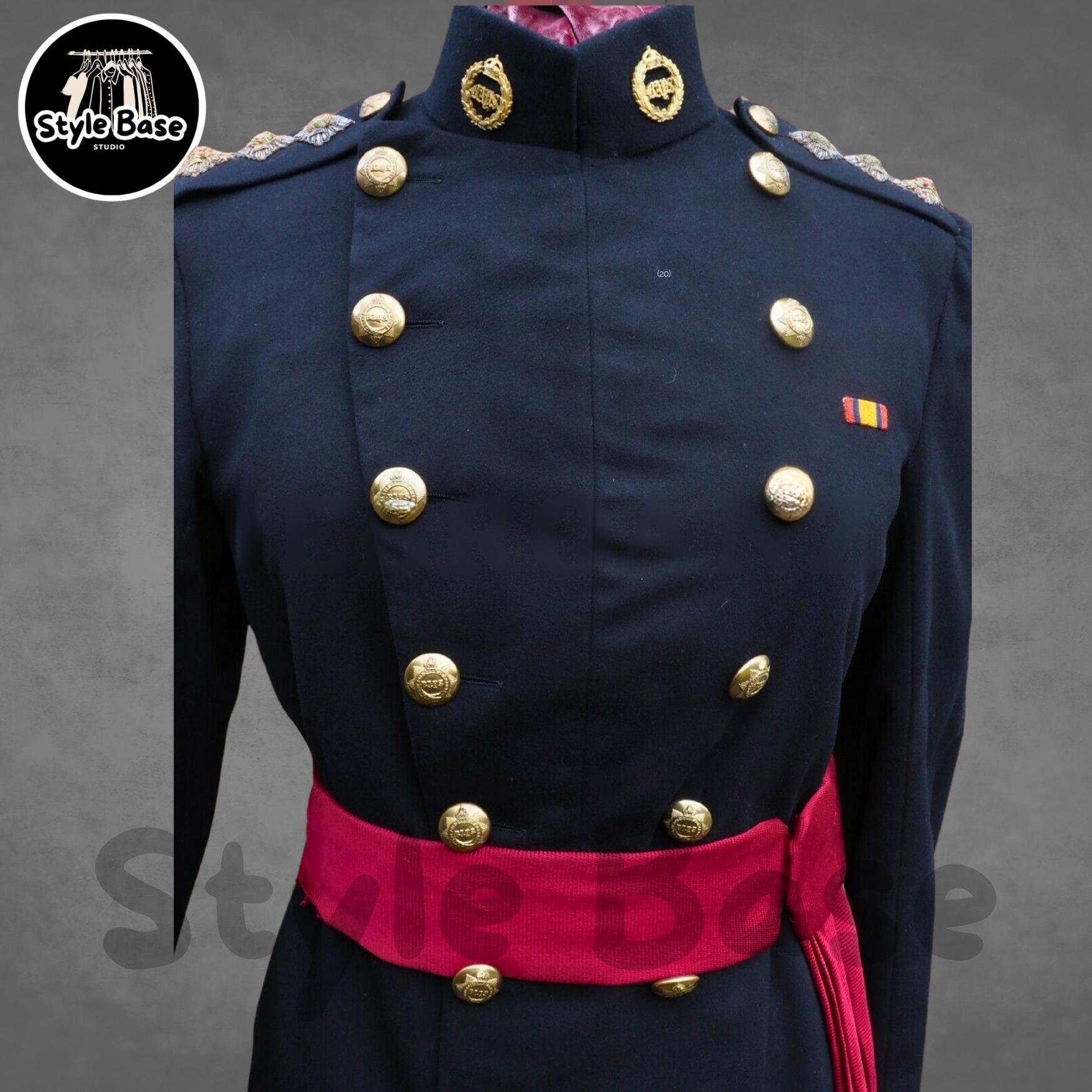 Handmade Grenadier Regiment Wool Coat – Navy Blue Military Jacket - Etsy
