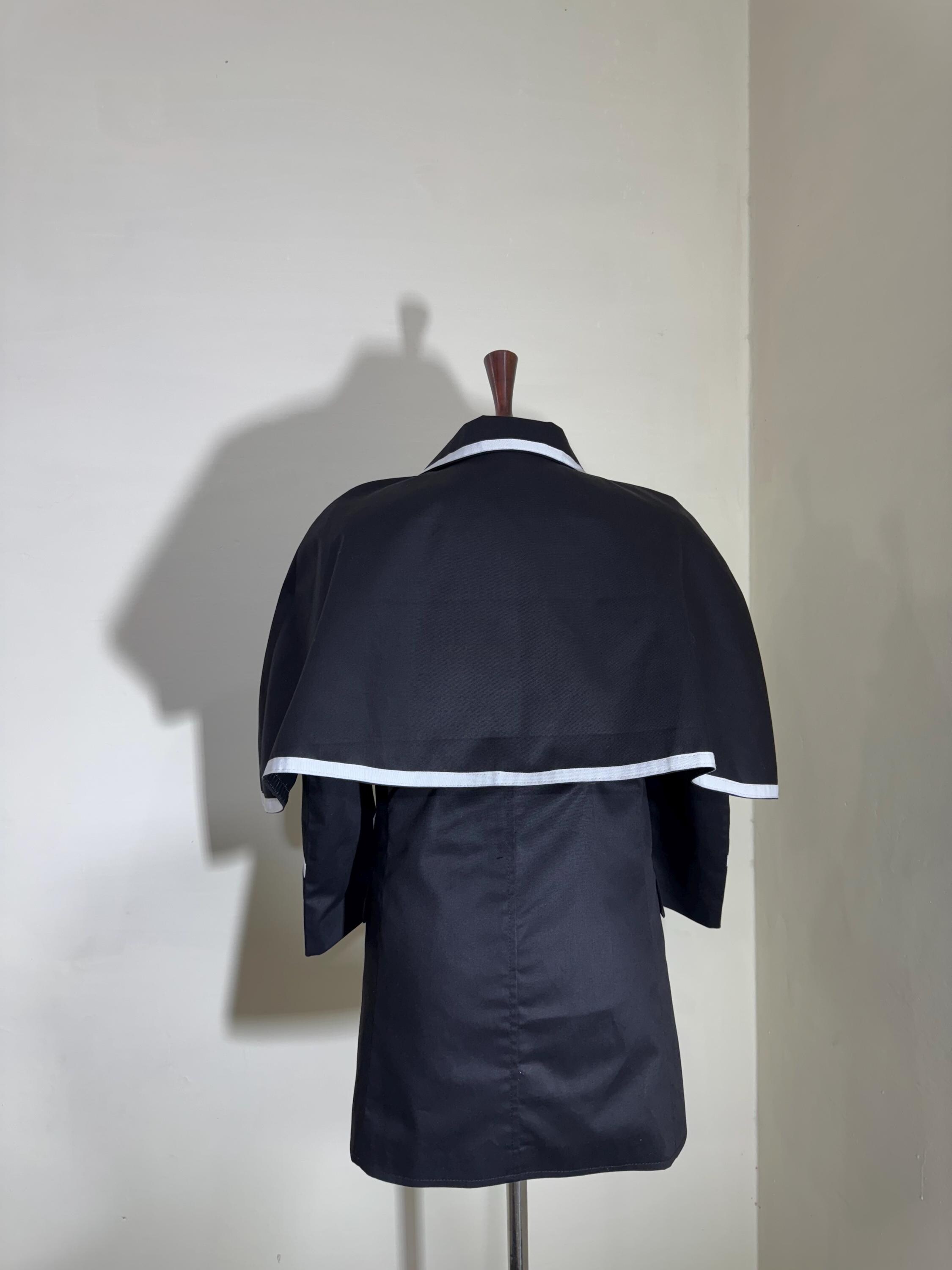 Handmade Wool Inverness Cape Coat – Classic Coachmen Overcoat - Etsy