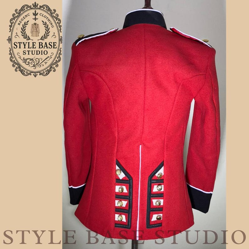 Men's British Uniform - Royal Guard Soldier Costume Military Dress ...