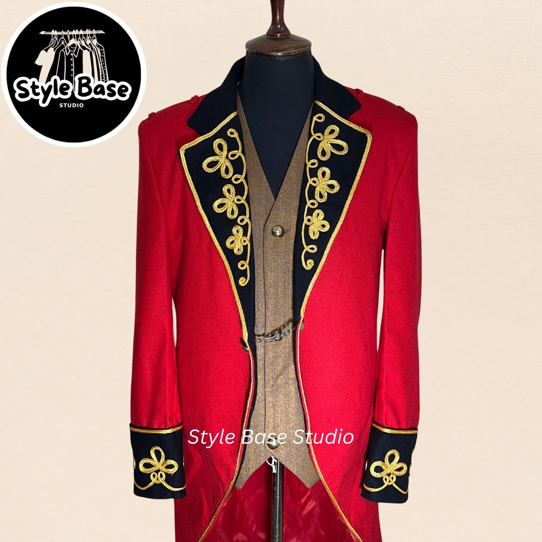 Limited Edition Handmade Magician Uniform –gothic Steampunk Ringmaster ...