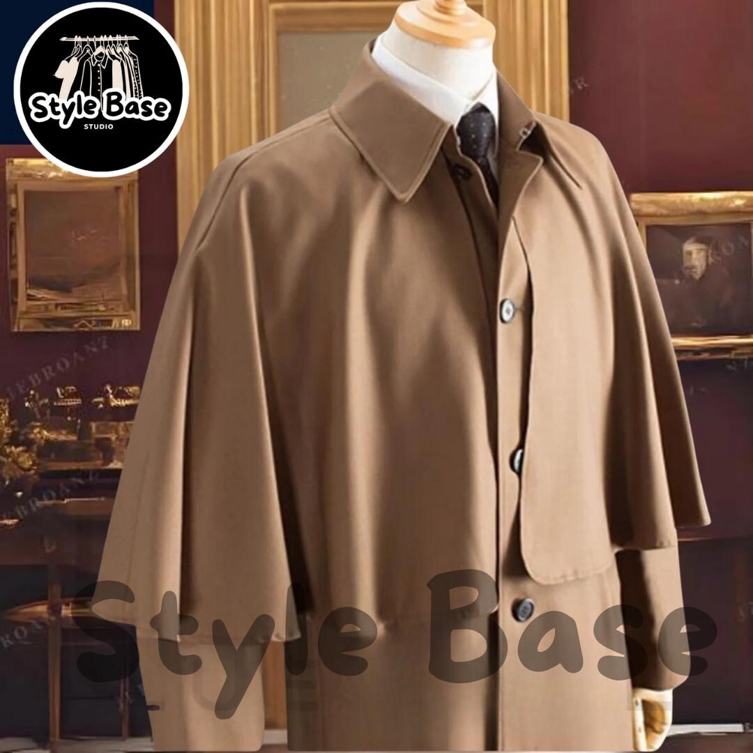 New Edition - Men's Victorian Inverness Cape Coat - Garrick Coachmen ...