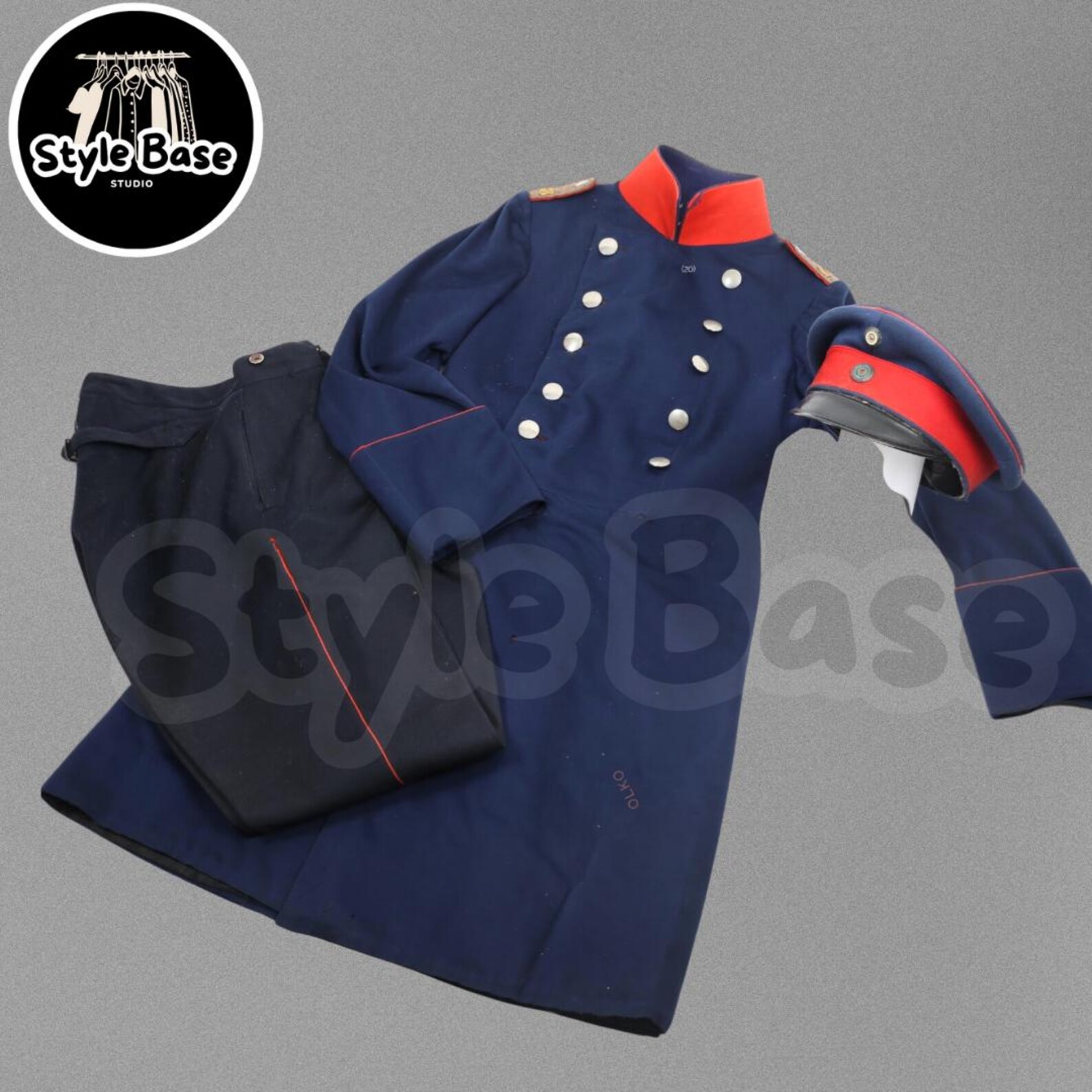 Brand New Hand Made Grenadier Regiment Guard Men Navy Blue Custom Wool ...