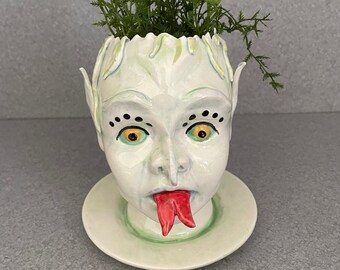 Alien Head Planter - Etsy