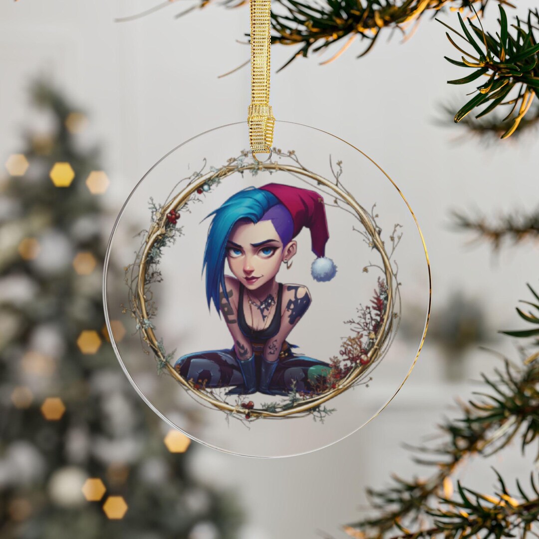 Arcane Jinx Christmas Character Ornament, Holiday Decor, Tree ...
