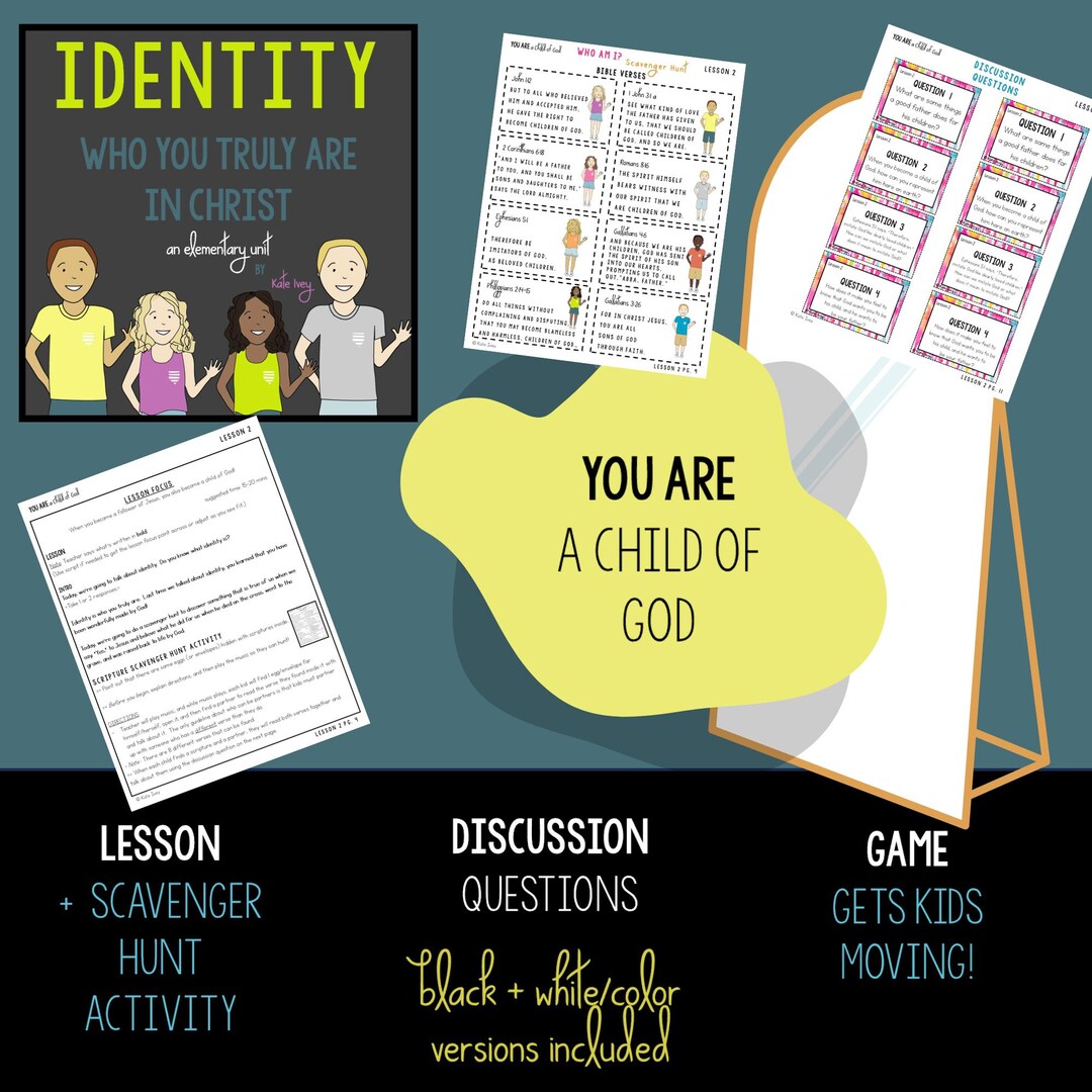 You Are Part of God's Family | Identity in Christ Lesson With ...